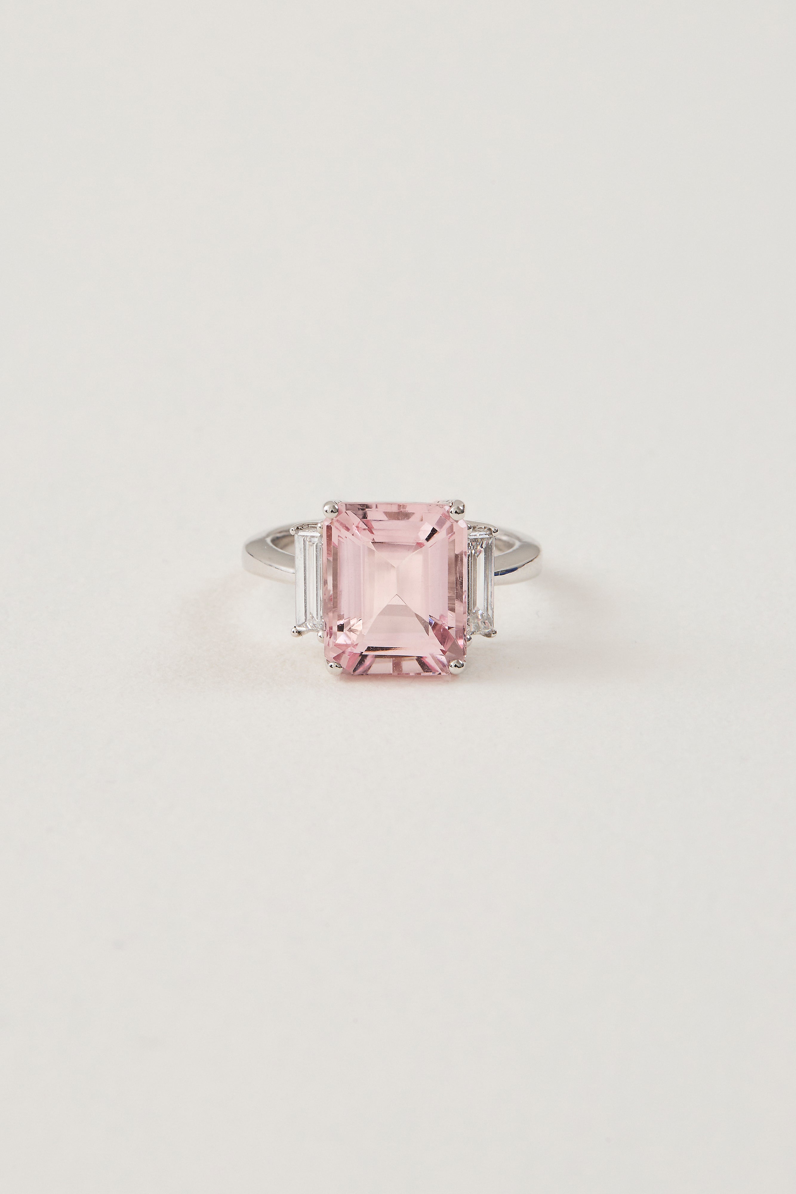 Morganite Signature Ring – Keshett Jewellery